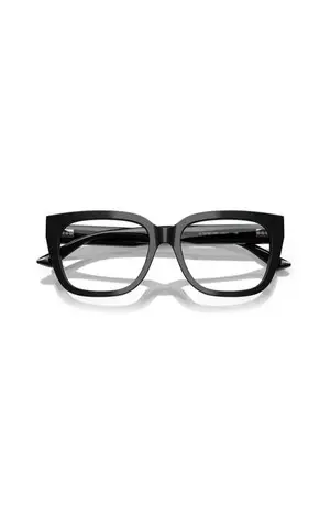 JIMMY CHOO 52mm Square Optical Glasses - Black