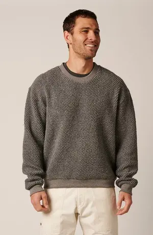 LEISURE LAB Niseko Wool Crewneck - Summit