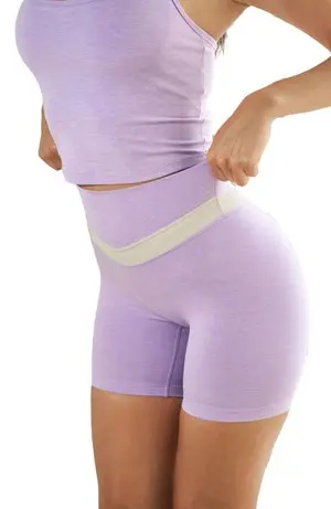 VITALITY Daydream Block Volley Short - Lavender Lemonade