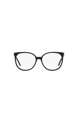Saint Laurent 54mm Round Optical Glasses - Black