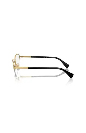 Ralph Lauren 56mm Cat Eye Optical Glasses - Gold/black