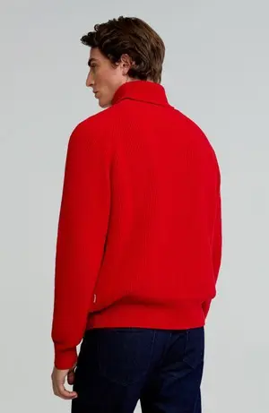 SCALPERS Bowie Roll Neck Tricot Sweater