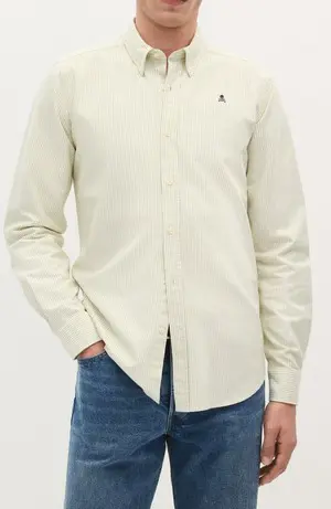 SCALPERS New Oxford Bd Shirt - Lime