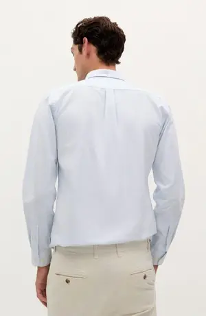 SCALPERS New Oxford Bd Shirt - Skyblue