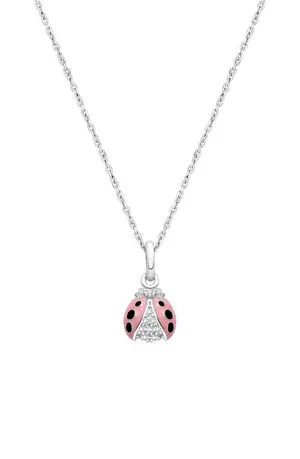 TINY BLESSINGS Love Bug Pendant Necklace - Sterling Silver