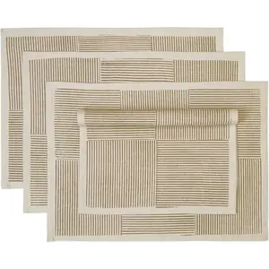 SUSTAINABLE THREADS Fieldline Placematsset Of 4 - Spruce