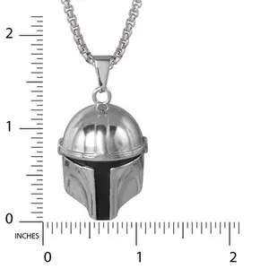 STAR WARS Boba Fett Helmet Pendant Necklace