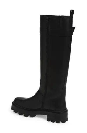 Jeffrey Campbell Sybill Lug Sole Knee High Boots