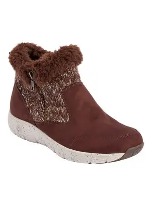 COMFORTVIEW Comfortview Tavi Weather Bootie Brown