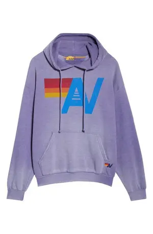 Aviator Nation Logo Relaxed-fit Graphic Hoodie