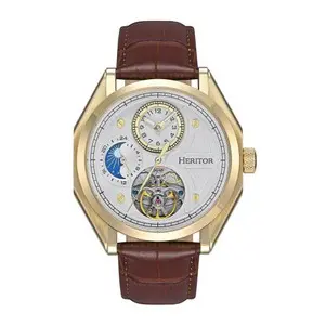 HERITOR AUTOMATIC Antoni 24 Hour Watch Gold