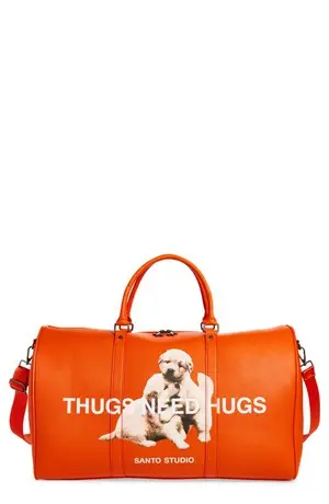 SANTO STUDIO Jett Lawrence Duffel Bag - Orange