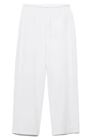Mango Cotton Pajama Pants