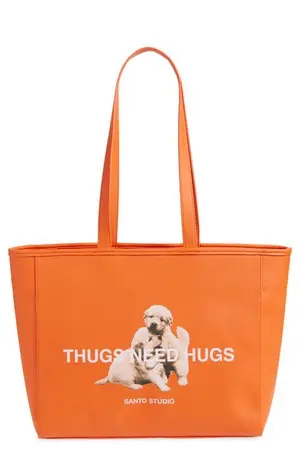 SANTO STUDIO Jett Lawrence Tote - Orange