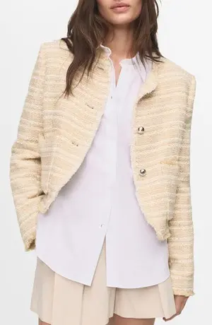 Mango Tweed Jacket