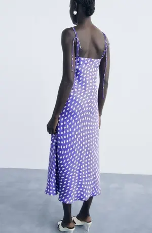 Mango Polka Dot Slipdress