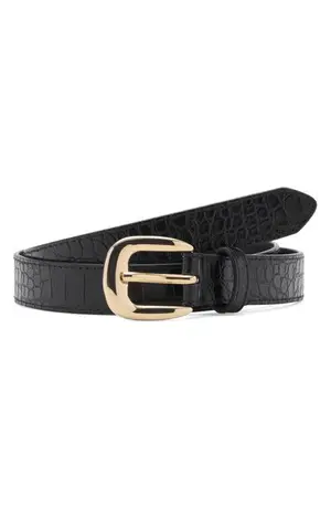 Mango Textured Belts For Women