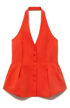 Mango Halter Neck Tops