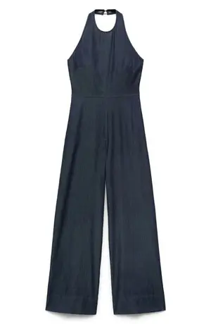 Mango Wide Leg Jumpsuits