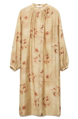 Mango Leaf Print Caftan