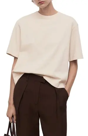 Mango Drop Shoulder Tops For Women