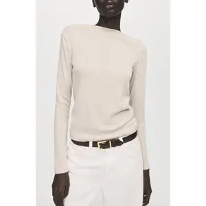 Mango Boatneck Tops