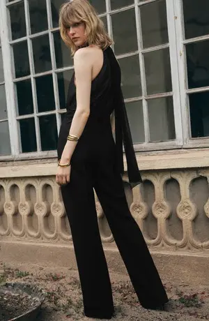 Mango Wide Leg Jumpsuit