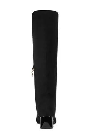 Karl Lagerfeld Paris Shivon Knee High Cap Toe Boots