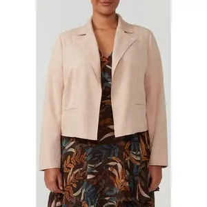 Estelle Notched Lapel Outerwear For Women