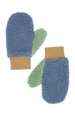 ROARSOME Fleece Mittens - Blue