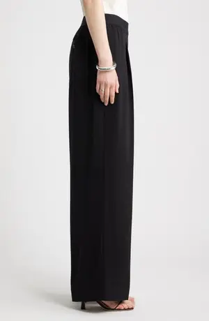 Nordstrom Pleat Front Pull-on Trousers