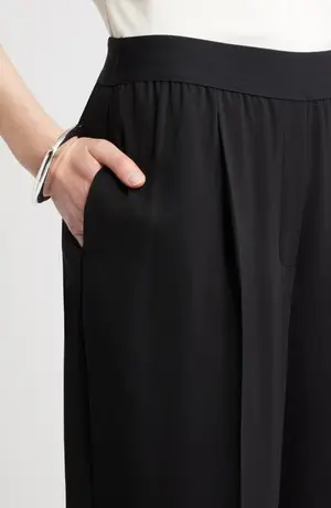 Nordstrom Pleat Front Pull-on Trousers
