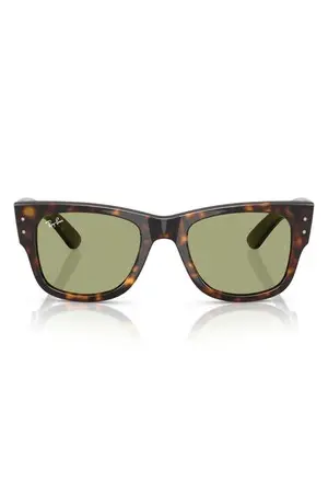 Ray-ban 51mm Square Sunglasses - Havana/bottle Green