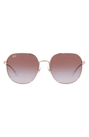 Ray-ban 60mm Gradient Round Sunglasses