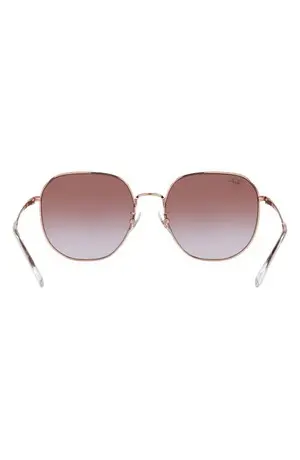 Ray-ban 60mm Gradient Round Sunglasses