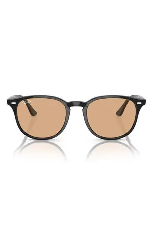 Ray-ban 53mm Phantos Sunglasses - Black/brown