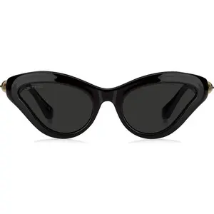 Etro 55mm Cat-eye Sunglasses - Black