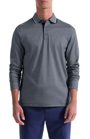 Bugatchi Long Sleeve Polos For Men