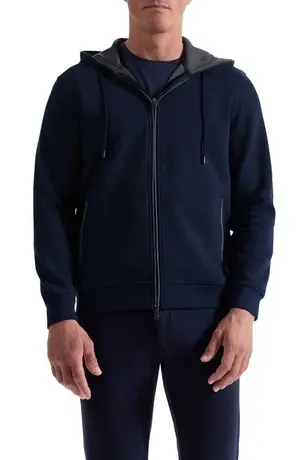 Bugatchi Full Zip Sweatshirts Hoodies For Men