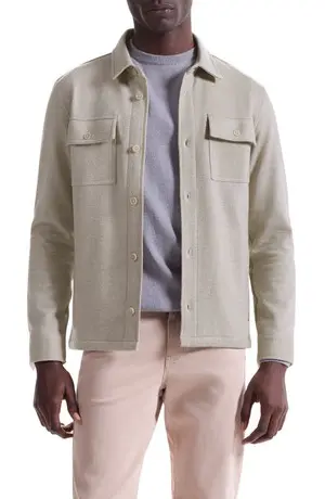Bugatchi Shirt Jacket Outerwear For Men