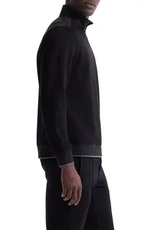 Bugatchi Soft Touch Quarter Zip Pullover