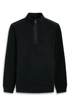 Bugatchi Soft Touch Quarter Zip Pullover