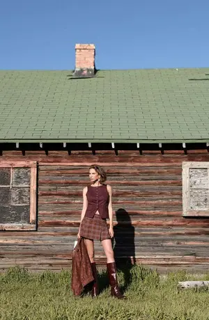 Avec Les Filles Faux Suede Vest