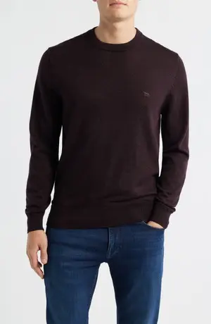 Rodd & Gunn York Bay Merino Wool Sweater - Black Fig