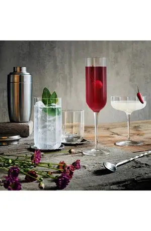 LUIGI BORMIOLI Jazz 11.75 Oz. On The Rock Tumbler Glasses