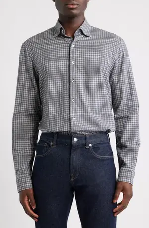 Johnnie-o Brooks Check Cotton Button-down Shirt
