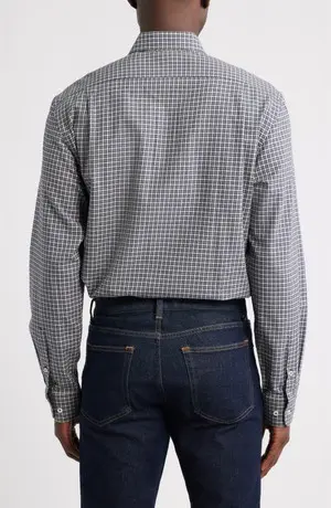 Johnnie-o Brooks Check Cotton Button-down Shirt