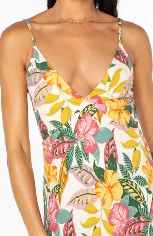 Roxy Lost Paradise Floral Maxi Dress
