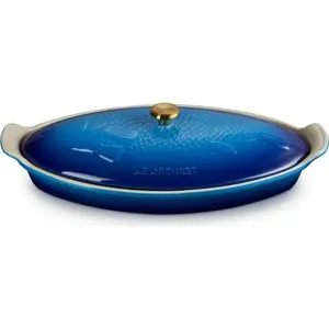 LE CREUSET Heritage Covered Stoneware Fish Baker - Marseille