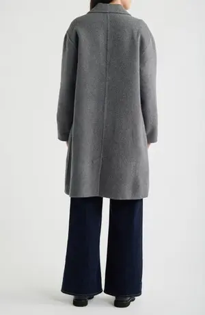 Eileen Fisher Long Wool Coat